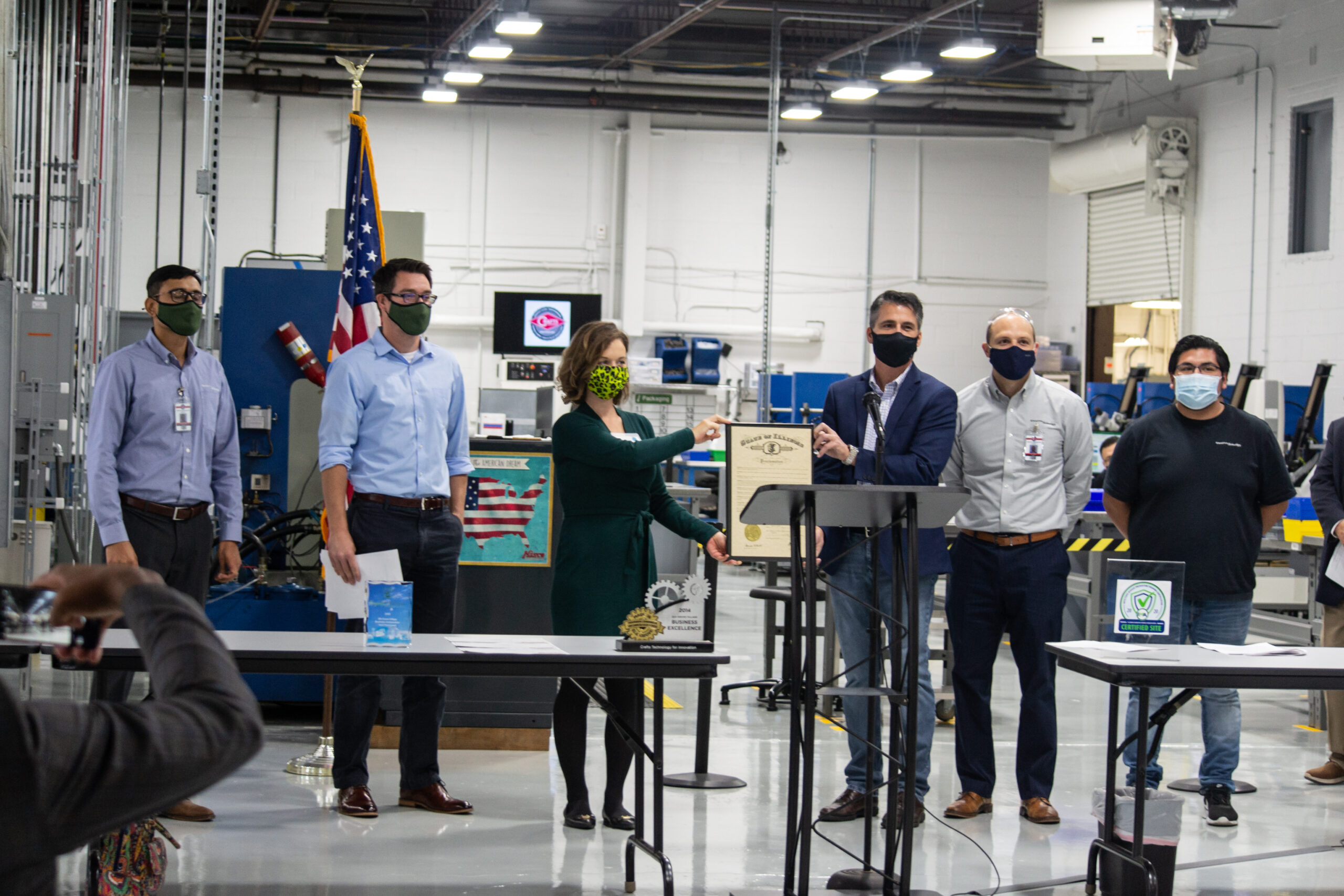 State leaders kick off Manufacturing Month at Crafts Technology ...